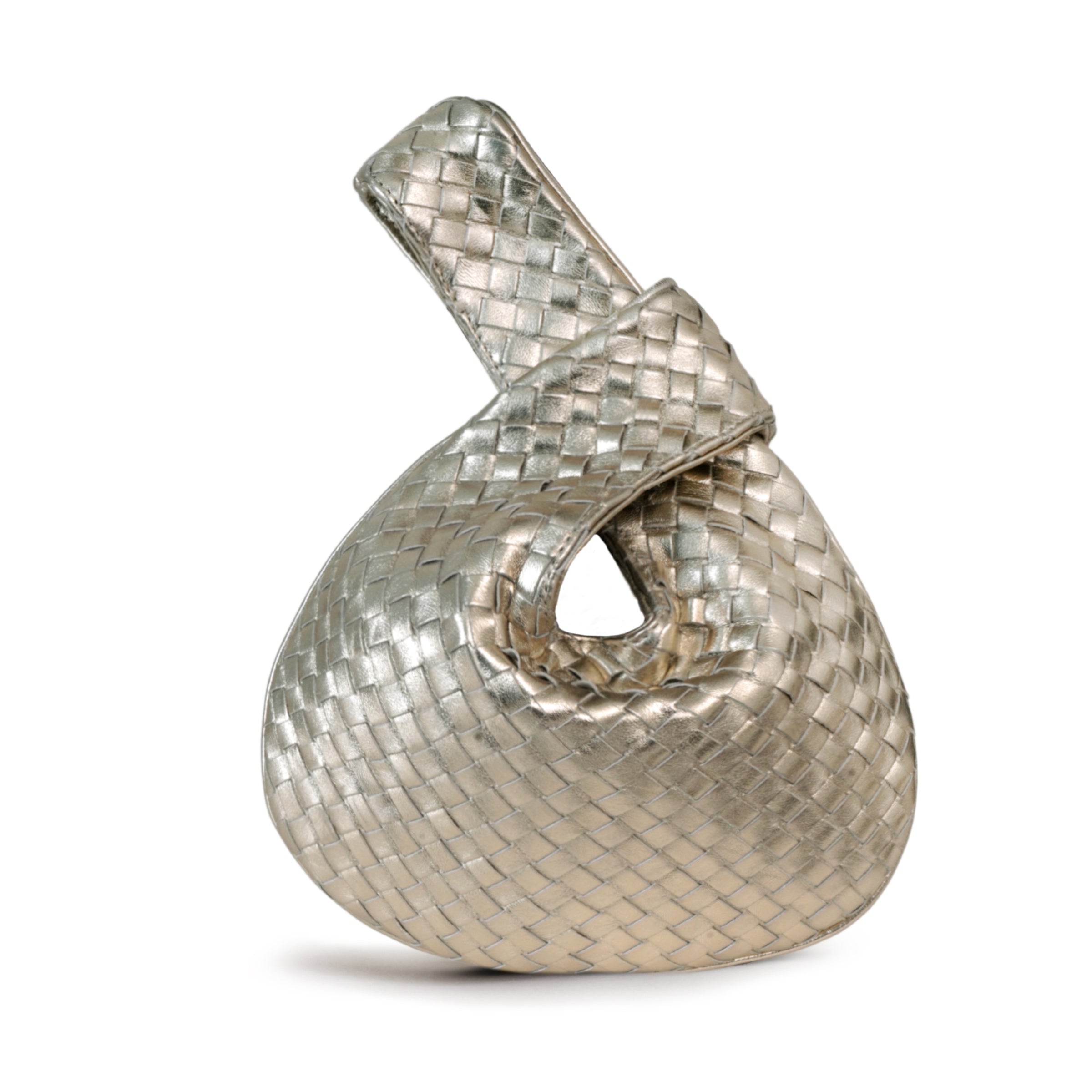 The Rebecca Mini Woven Bag, Italian Woven Leather Purse - MILANER